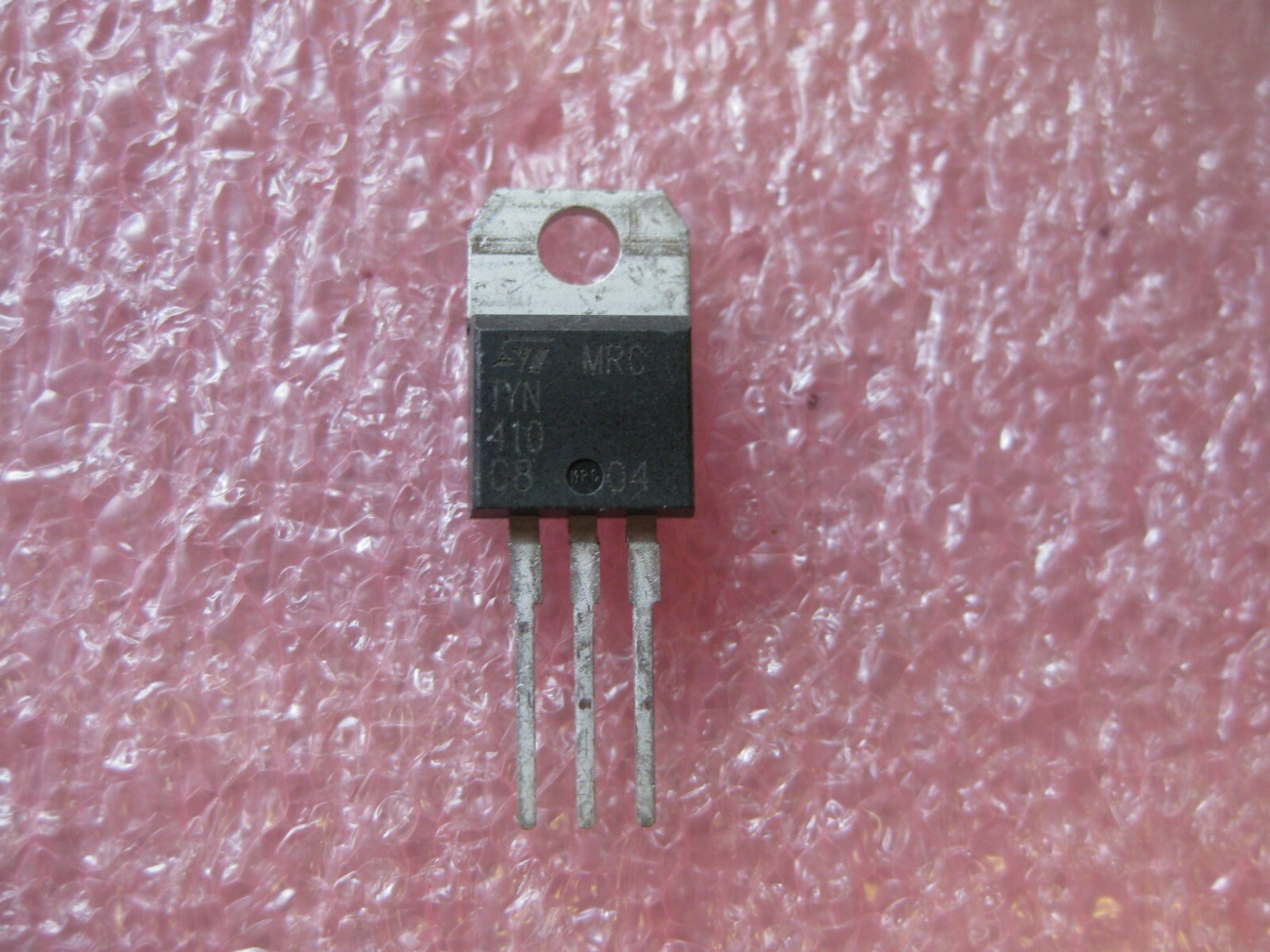 TYN410 TYN410RG THYRISTOR SCR 10A 400V 15MA TO-220 ST MICRO (LOT OF 1 ...