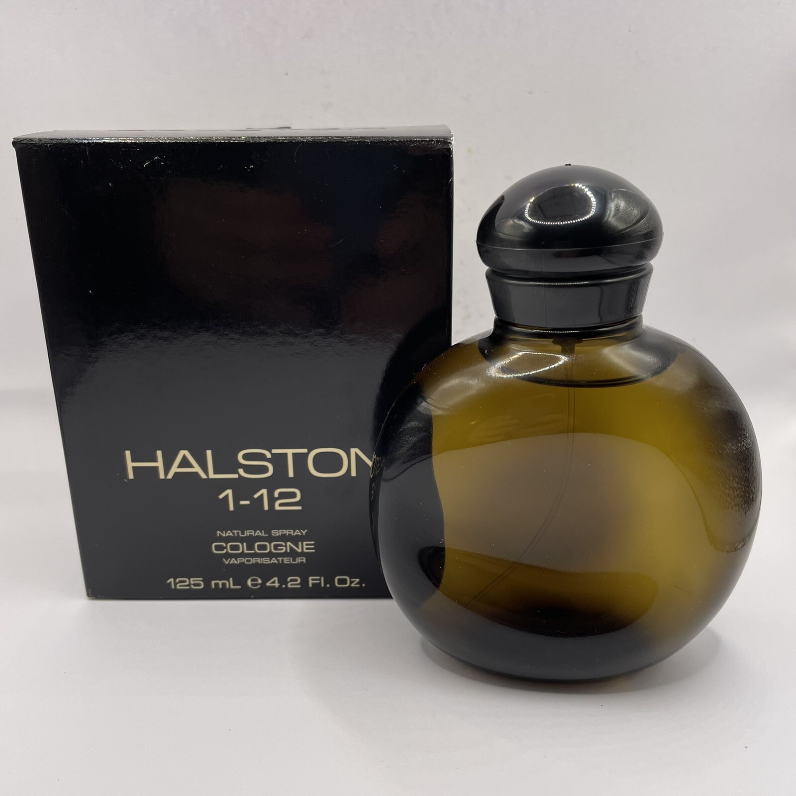 Original HALSTON 1-12 Cologne 4.2 oz Spray for Men - Vintage NEW IN BOX ...
