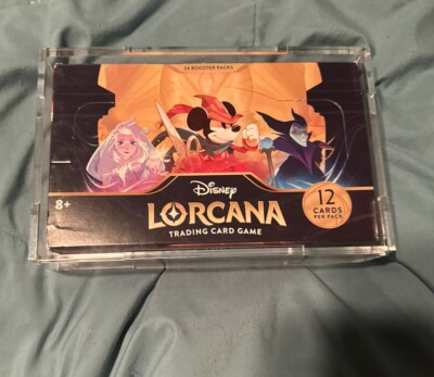 Disney Lorcana The First Chapter Sealed First Print Booster Box CM1 NEW ...