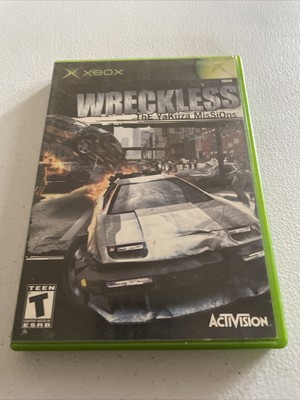 Pre-Owned Wreckless: The Yakuza Missions (Tested) Xbox Game with Manual ...