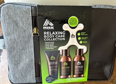 RBX Relaxing Body Care Collection For Men 5 Piece Set New | eBay