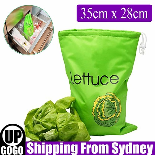 Lettuce Storage Bag Reusable Insulated Bag Freshness Protection Package ...
