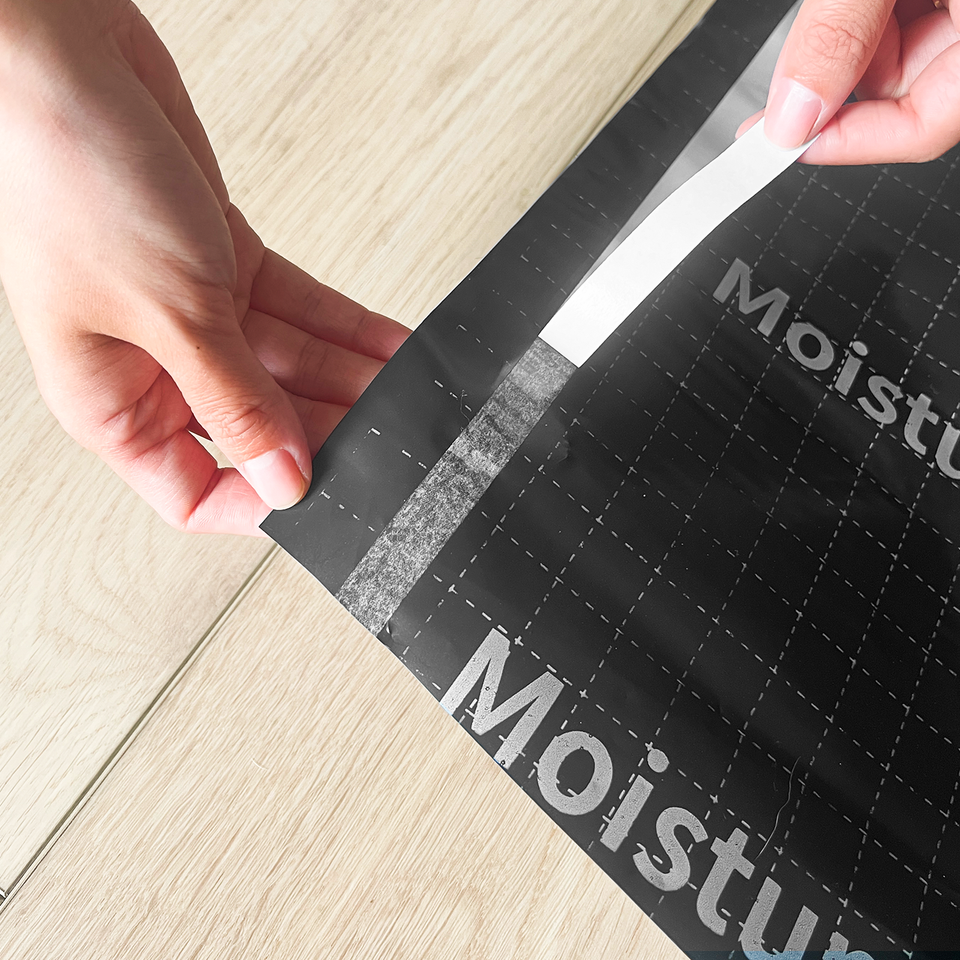 2 Rolls of 6 mil Moisture Barrier Polyethylene Underlay Film 4' x 250 ...