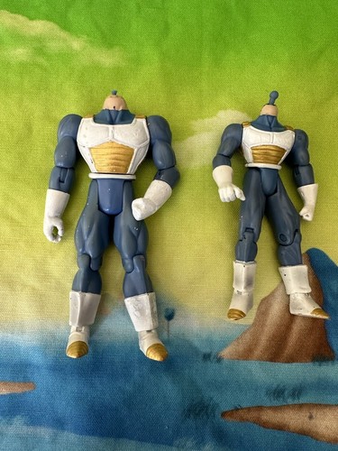 DBZ CUSTOM JAKKS PACIFIC SS Vegeta SS2 Trunks Ultimate Struggles Action ...