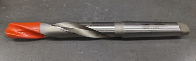 Super Morse 1-5/32" Carbide Tipped Taper Shank Drill 118 4MT MT4 2 Fl ...