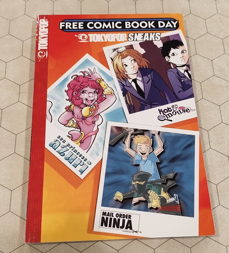 TokyoPop Sneaks, Free Comic Book Day, 2006, manga, Sea Princess Azuri ...