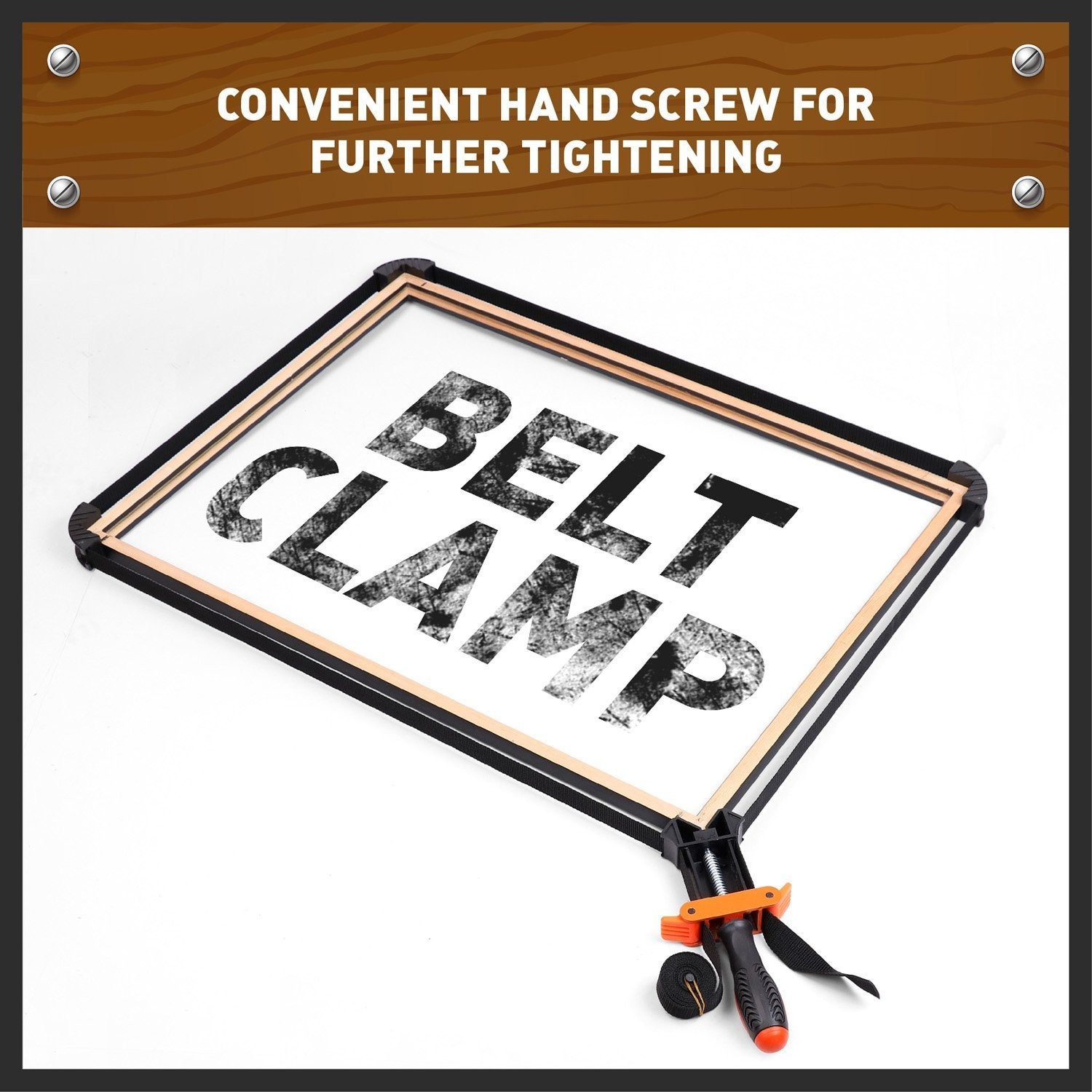 Band Clamp, Woodworking Frame Clamp Strap Holder for Picture Strap ...