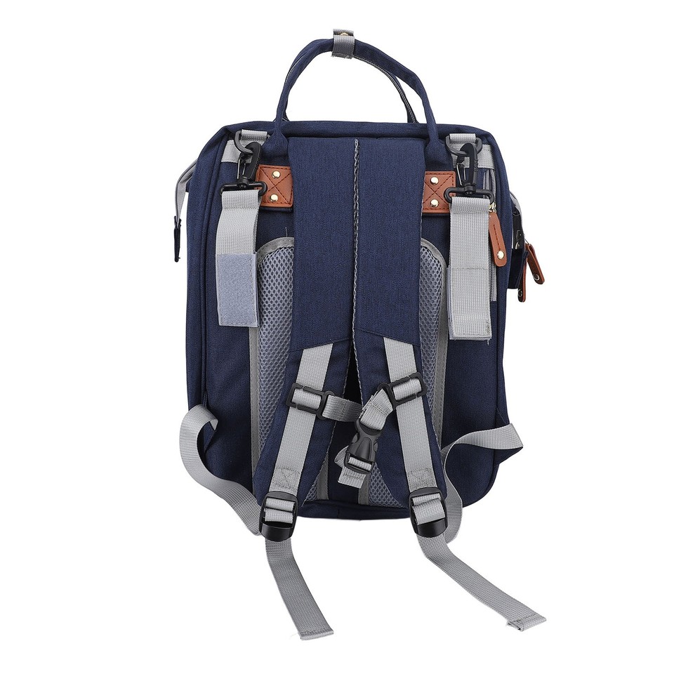 Diaper Bag Foldable Multifunctional Baby Diaper Backpack With USB ...