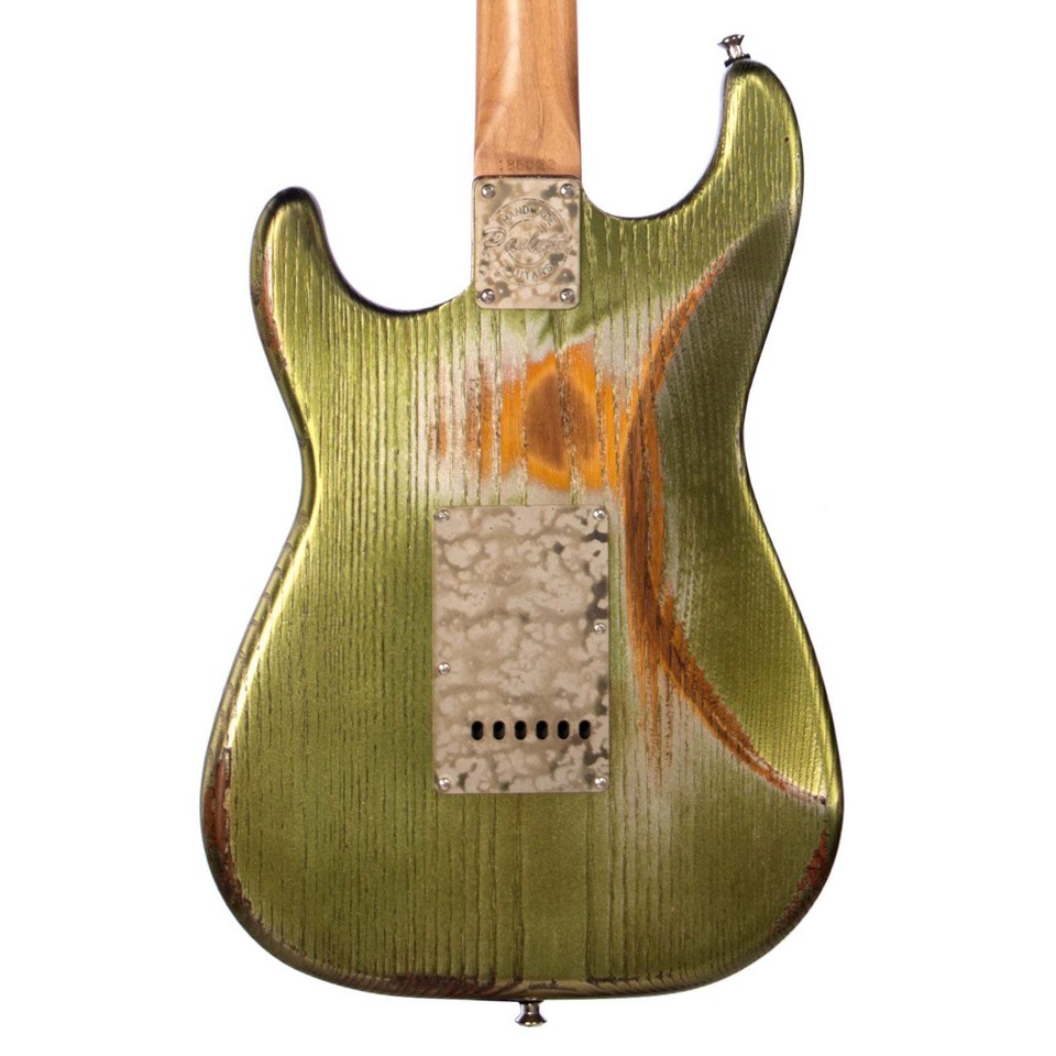Paoletti Guitars Stratospheric Loft HSS Relic Firemist Lime Custom ...
