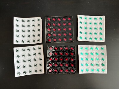 Buckeye ***MINI*** Football Helmet Award Stickers Decals x50 20mil | eBay