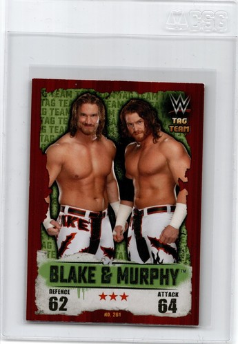 2016 Topps Slam Attax WWE Tag Team Blake & Murphy | eBay