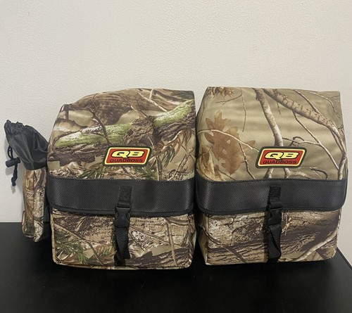 Quadboss Soft Saddlebags Realtree Camo ATV Quad NWOT Outdoor Storage ...