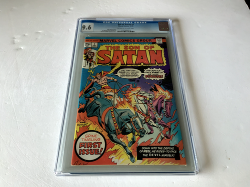 SON OF SATAN 1 CGC 9.6 DAIMON HELLSTROM MARVEL COMICS 1975 L9B | eBay