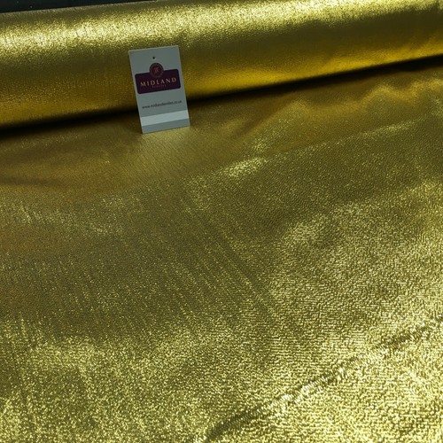 Metallic Shiny Tissue Lame Craft and Dress Fabric 55" wide M101 Mtex | eBay