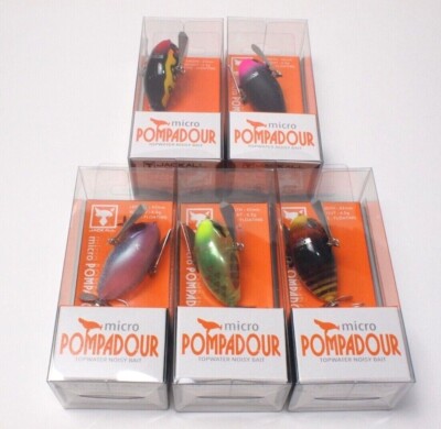 Jackall Micro Pompadour Topwater Lure (Choose Colors) IN STOCK | eBay
