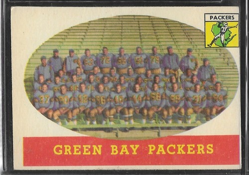 1958 Topps Packers Team Card | eBay