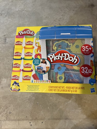 Play-Doh Carry-Along Creativity Set, 2 lbs of Playdoh, 35+ pieces | eBay