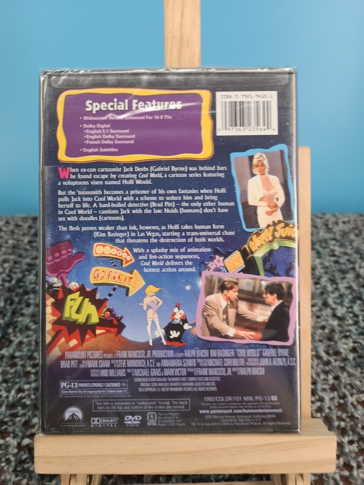 COOL WORLD DVD NEW SEALED VINTAGE MOVIE IN NEW CONDITION 97363235644 | eBay