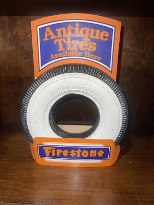 Firestone Tire Counter Display w/ 2.50-4 Tire Coker Chattanooga TN ...