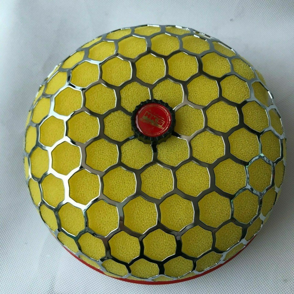 3inch Yellow HKS Super Power Air Filter Flow caliber Intake Reloaded ...