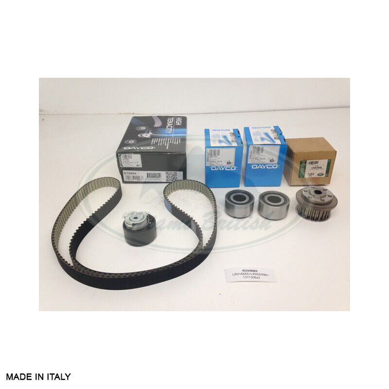 LAND ROVER TIMING BELT KIT LR3 LR4 RANGE SPORT 2.7L 3.0L DIESEL ROV0062 ...