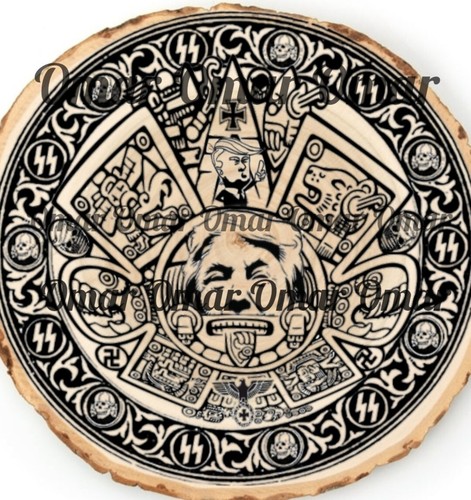 Donald Trump Aztec Calendar Wood Art | eBay