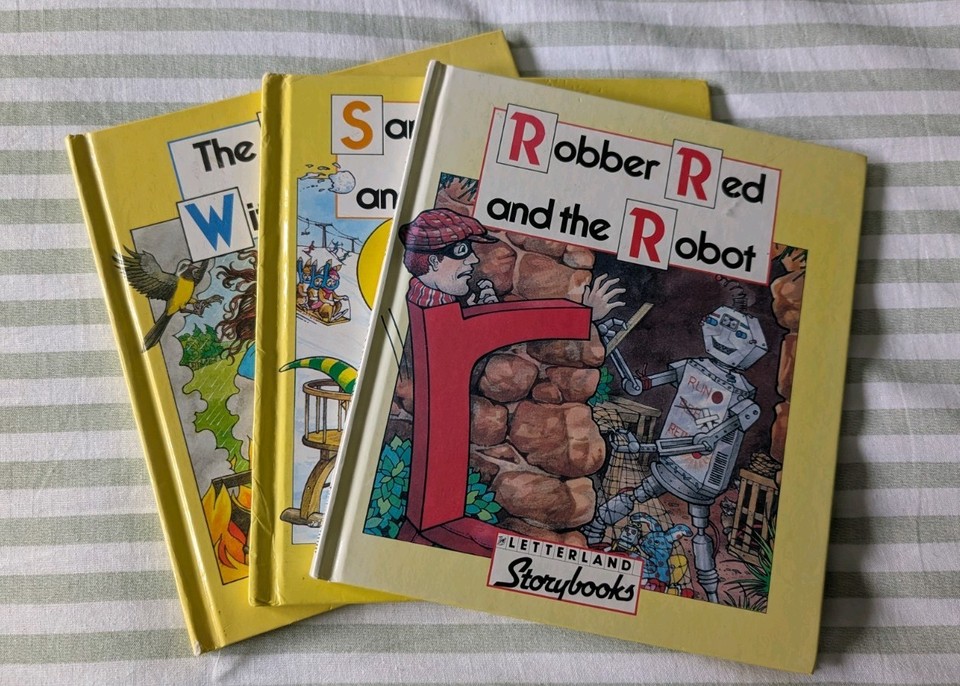 Letterland Books Sammy Snake Wicked Witch Robber Red Nelson Hardback ...