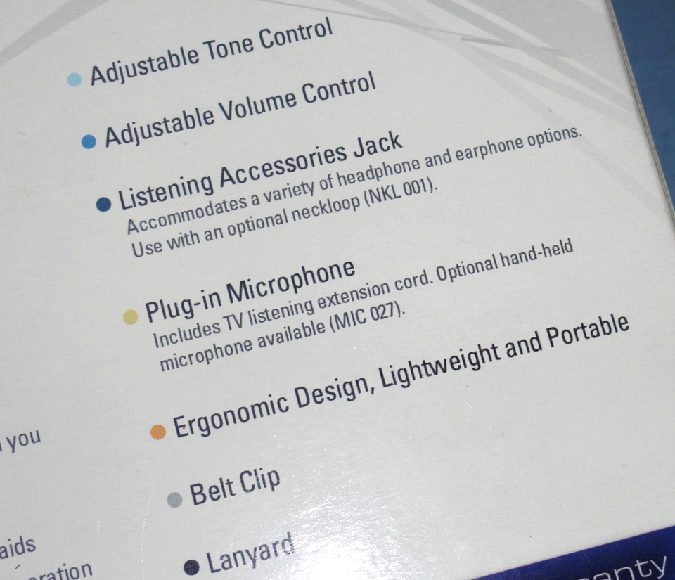 Williams Sound PockeTalker Ultra Personal Amplifier Listening Device ...