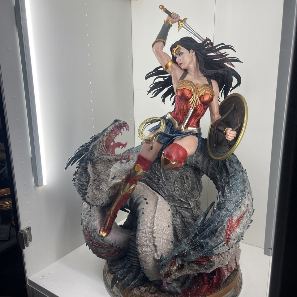 Dc Comics Wonder Woman VS Hydra Statue Prime 1 Studio Exclusive | eBay