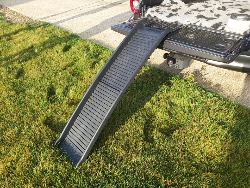 Dog Boot Ramp Travel Folding Dog Transport Lightweight Car Ramp Bi-Fold ...