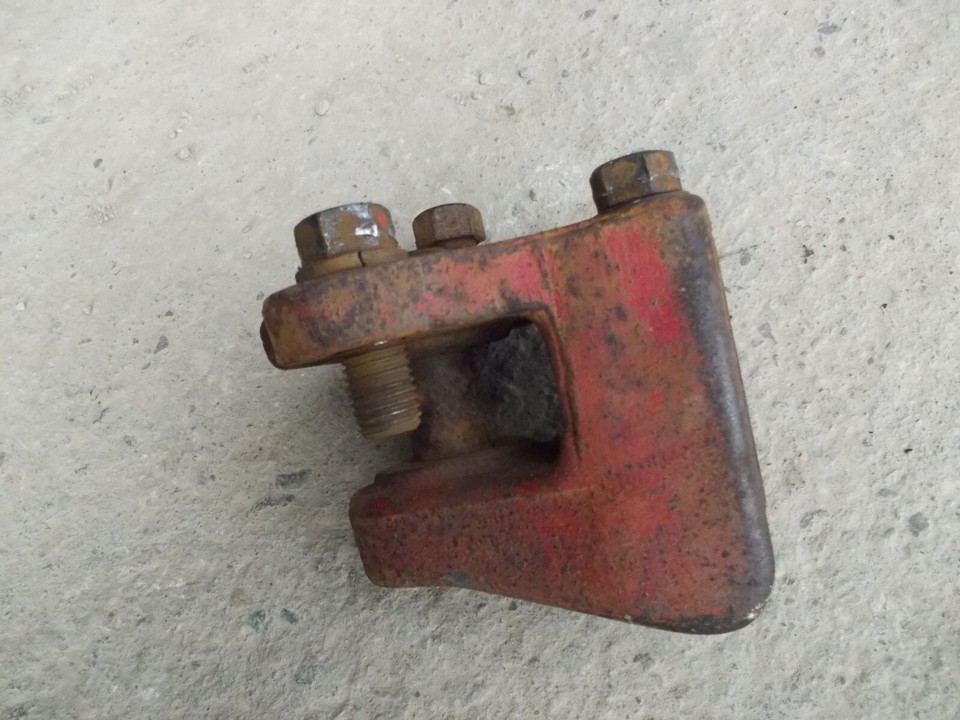 Farmall M IH Tractor drawbar draw bar anchor bracket w/ bolts + main ...