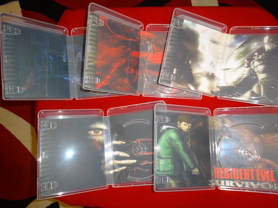 EMPTY Replace Case RESIDENT EVIL 1 2 3 DIRECTOR'S CUT Survivor PS1 ...