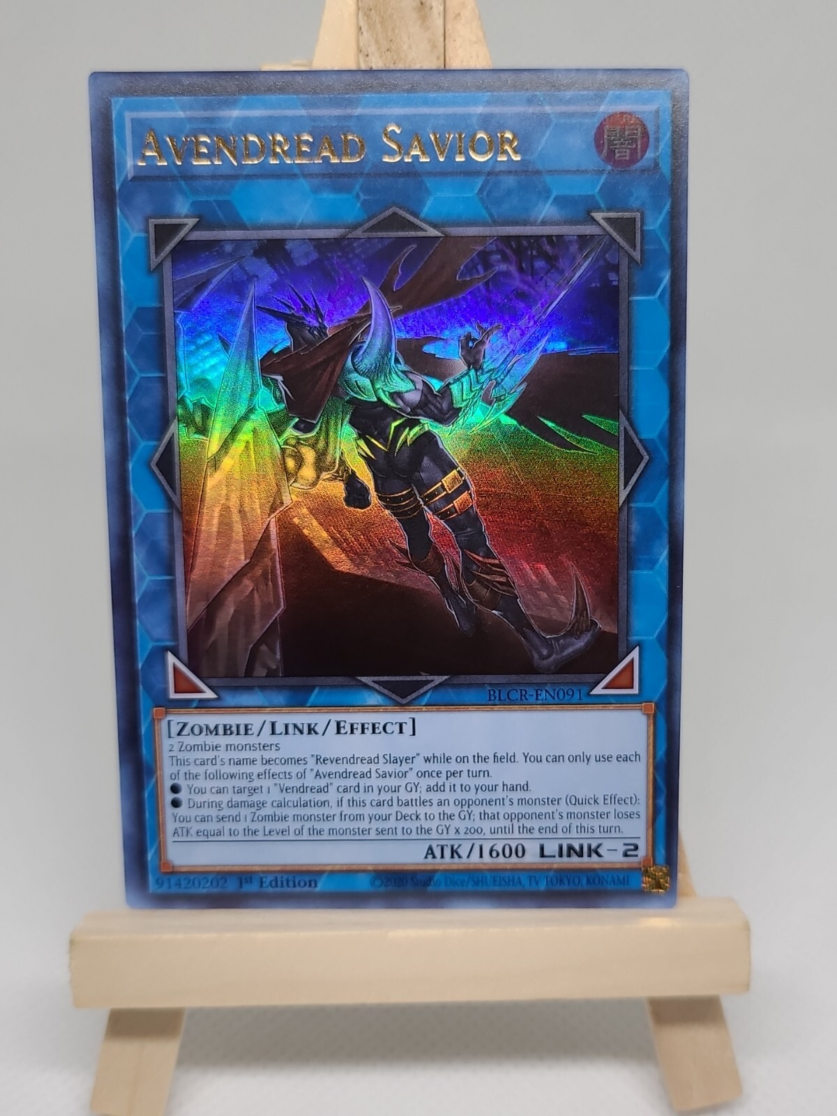 Yu-Gi-Oh! Avendread Savior BLCR-EN091 1st Edition - Yugioh - Ultra Rare ...