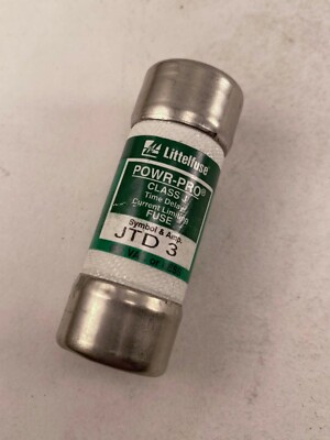 Littelfuse JTD 3 Powr-Pro Class J Fuse, 600V, 3A, New | eBay