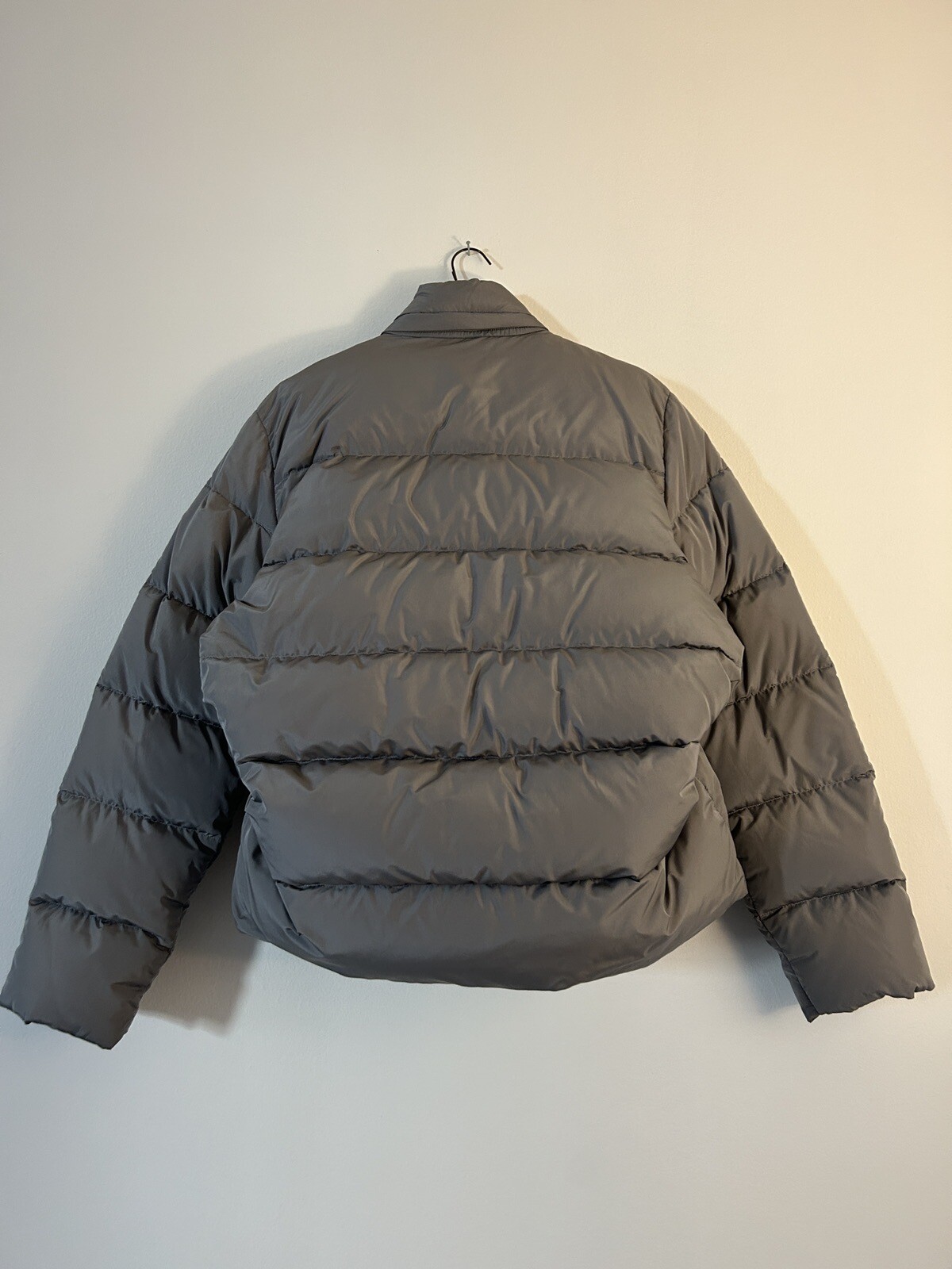 Runway Balenciaga Oversized Down Puffer Jacket, Grey,… - Gem