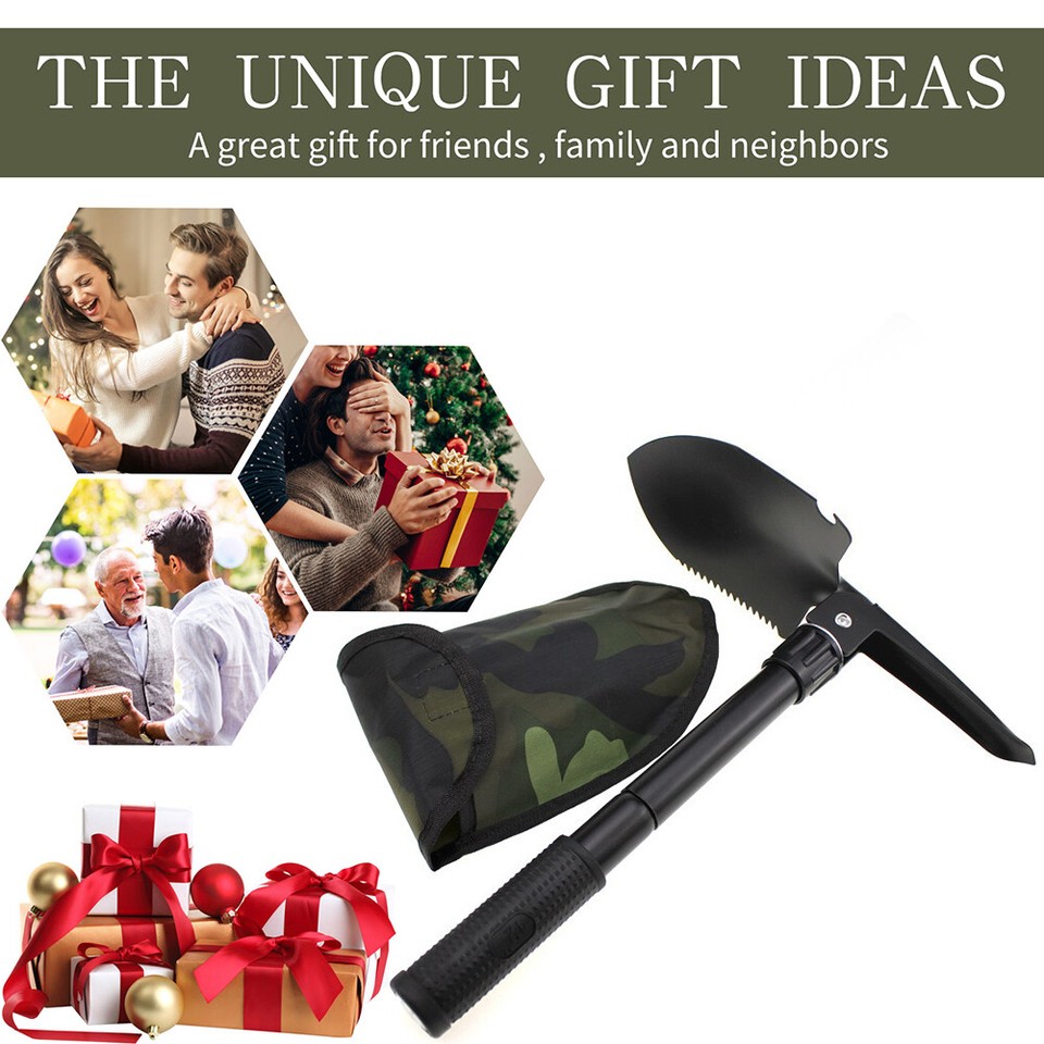 Outdoor Garden Shovel Folding Camping Spade Portable Weeding Planting ...