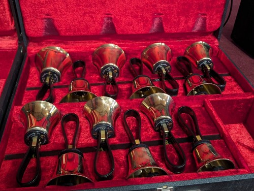 Schulmerich Handbells - 2 Octaves, G4-G6 with cases | eBay