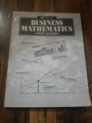 Abeka Business Mathematics Teacher Key | eBay