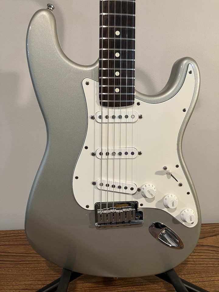 Vintage 1996 Fender Stratocaster Inca Silver Custom Shop Pickups W/Case ...