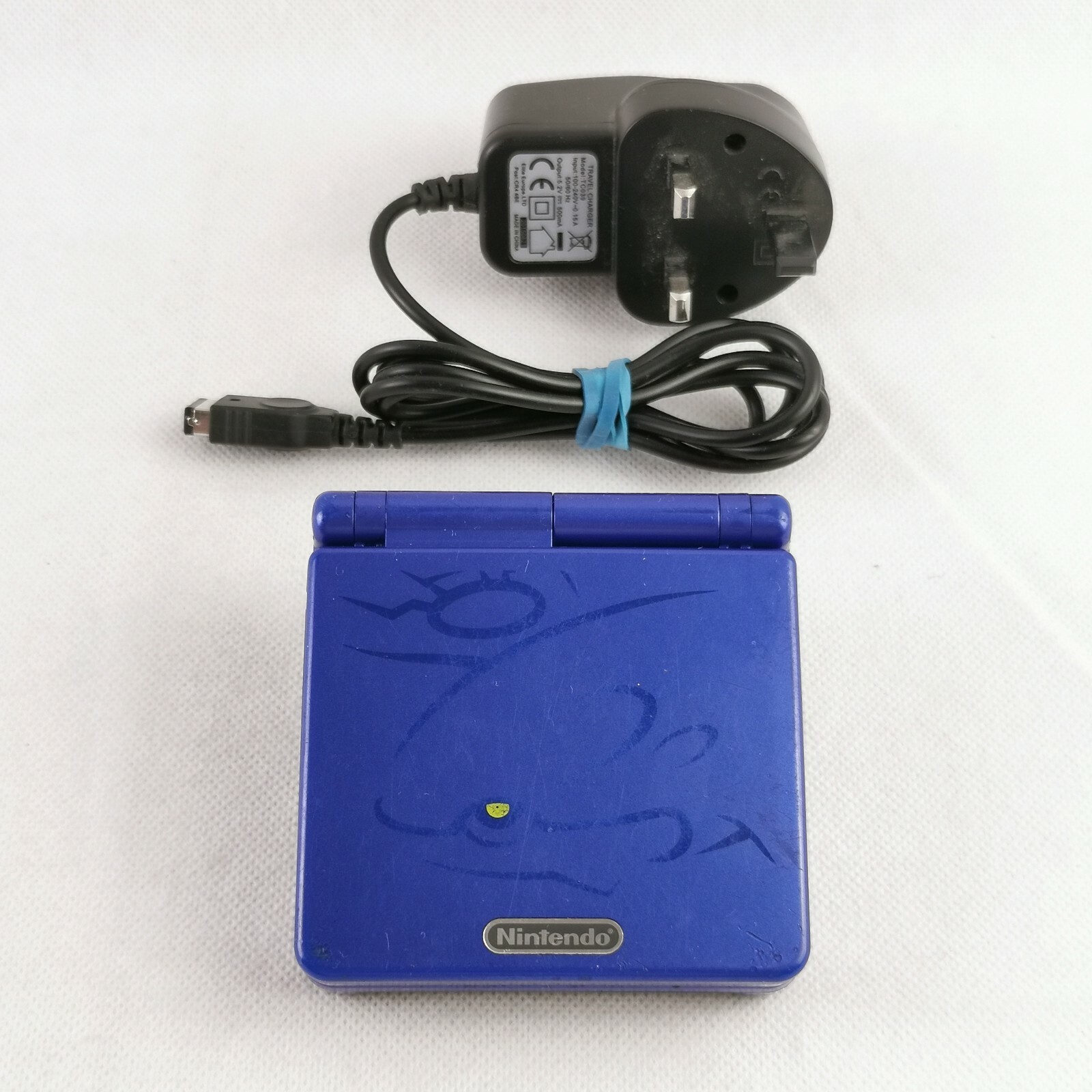 Nintendo GameBoy Advance SP Kyogre Pokemon Edition + Charger Bundle ...