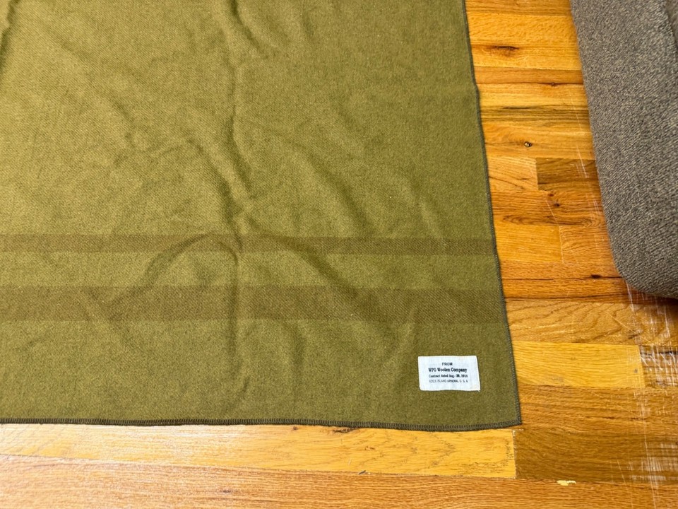WWI US ARMY INFANTRY M1907 WOOL FIELD BLANKET- WHAT PRICE GLORY | eBay