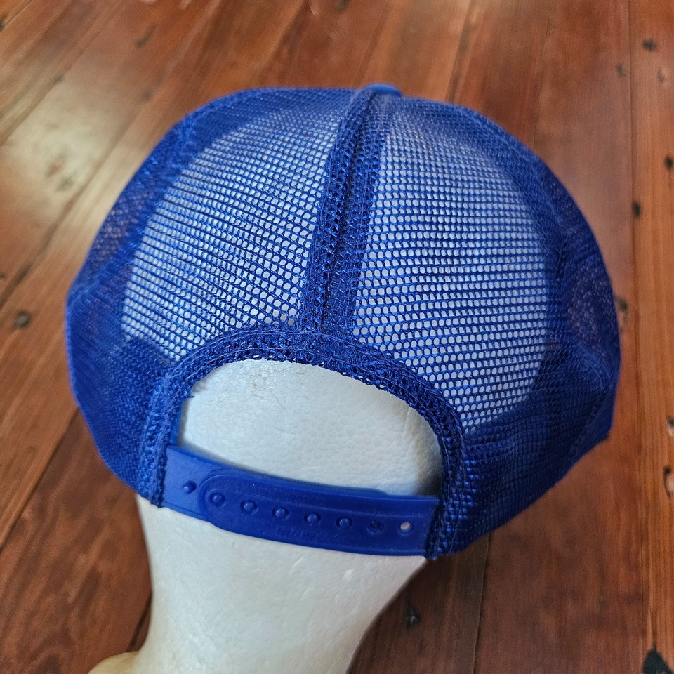 Vintage Michelin Man Tires Blue Foam Trucker Hat Nissin | eBay