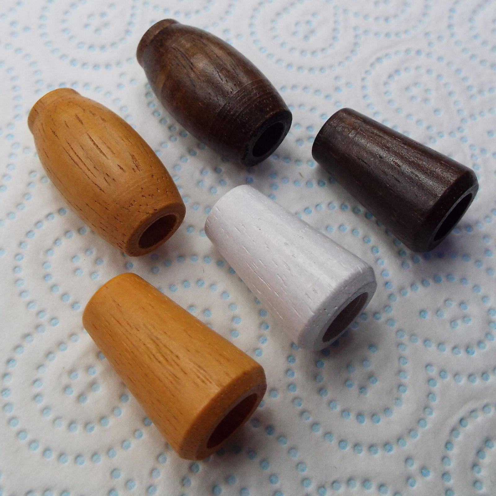 9 TYPE Wooden Cord Pull for Light Fan Blind Wood End Stop BUY 1 2 4 ...