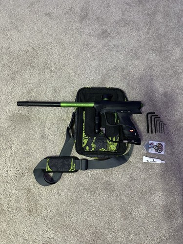 Dye Proto Rize Maxed Paintball Gun in used condition green/black color ...