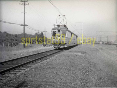 Key System Interurban Rail Car 'B' Line - Vintage Railroad Negative | eBay
