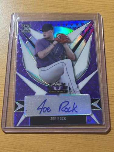 2021 LEAF VALIANT CERTIFIED AUTOGRAPH JOE ROCK #8/50 | eBay