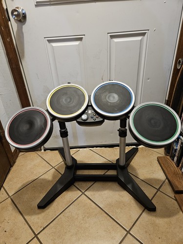 Xbox 360 Wireless Harmonix Rock Band Drom Set Only No Pedal Untested | eBay