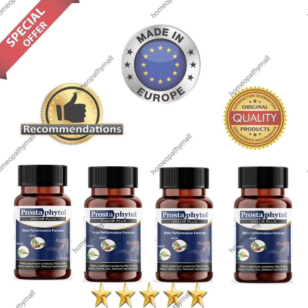 4 pack Prostaphytol Vigor Plus Prostate Support Male Libido Potency | eBay