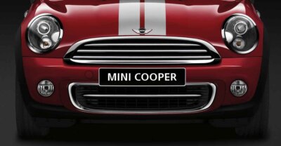 MINI Genuine Air Inlet Trim Primed Chrome Fits R57 LCI R55 LCI R58 ...