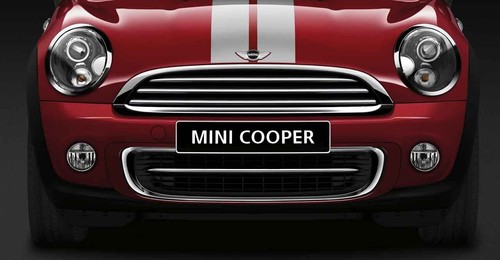 MINI Genuine Air Inlet Trim Primed Chrome Fits R57 LCI R55 LCI R58 ...